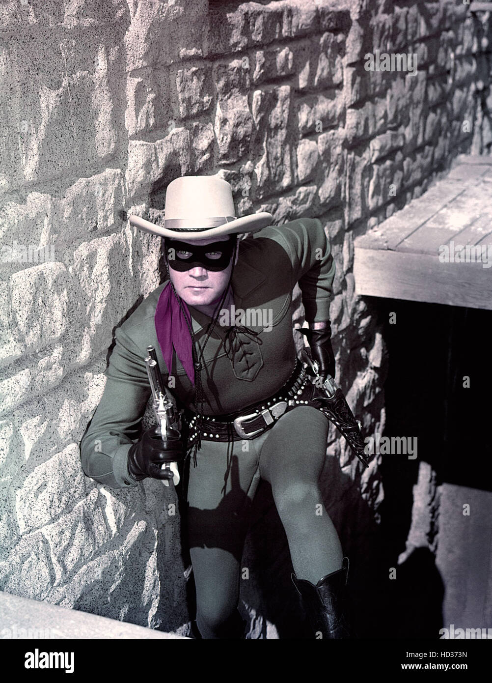THE LONE RANGER, Clayton Moore, 1949-1957 Stock Photo - Alamy