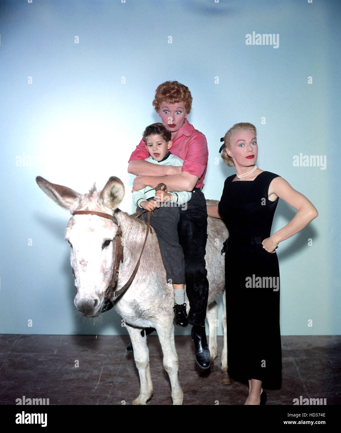 THE LUCY-DESI COMEDY HOUR, Richard Keith, Lucille Ball, June Haver ...