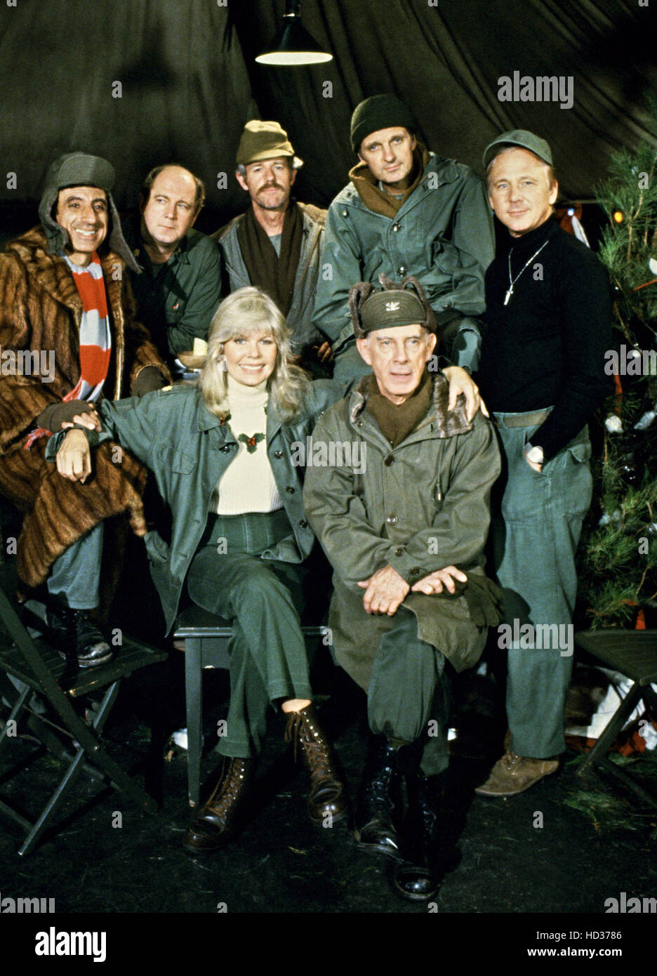 MASH (aka M*A*S*H), background from left: Jamie Farr, David Ogden ...