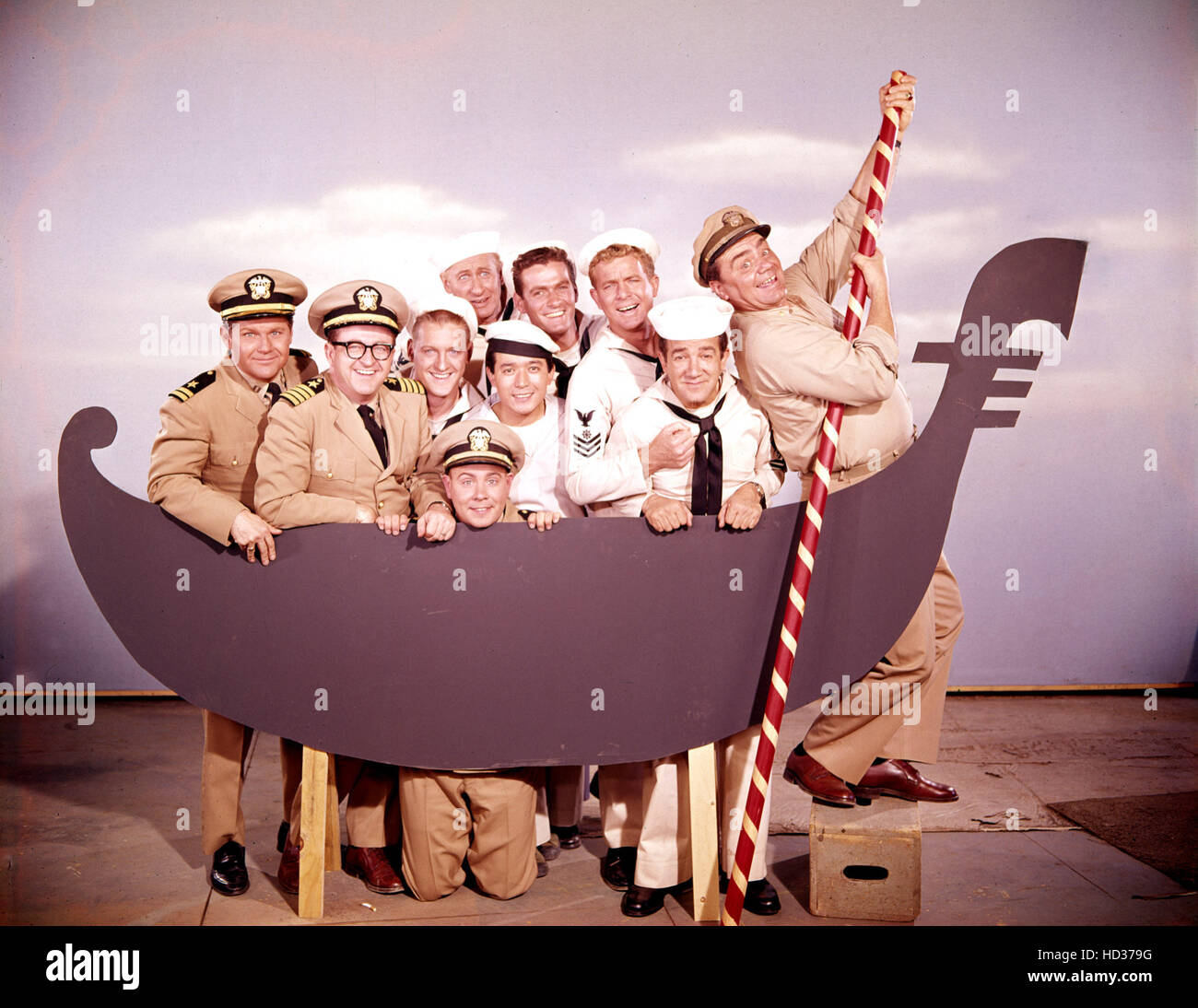 MCHALE'S NAVY, Don Hastings, Joe Flynn, John Wright, Carl Ballentine ...