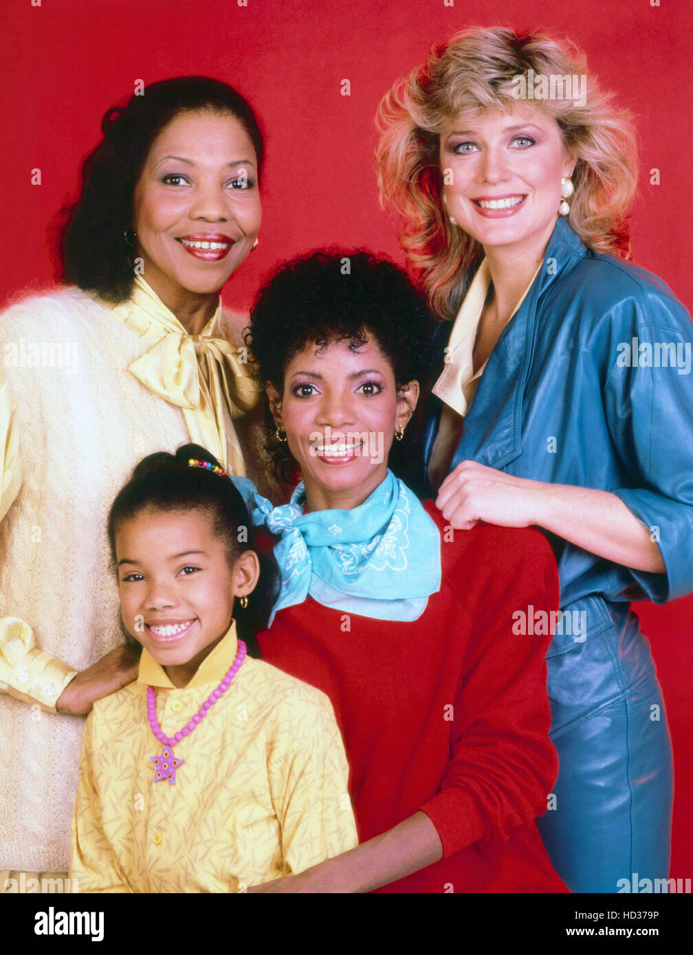 MELBA, seated front from left: Jamilla Perry, Melba Moore, standing ...