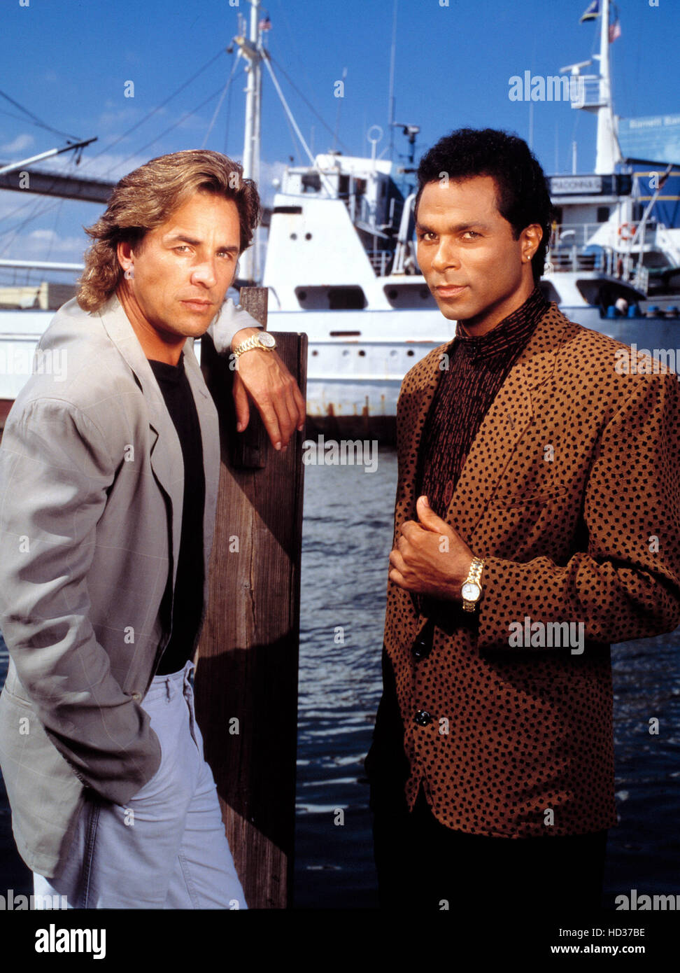 MIAMI VICE, Don Johnson, Philip Michael Thomas, 1984-89, (c)Universal ...