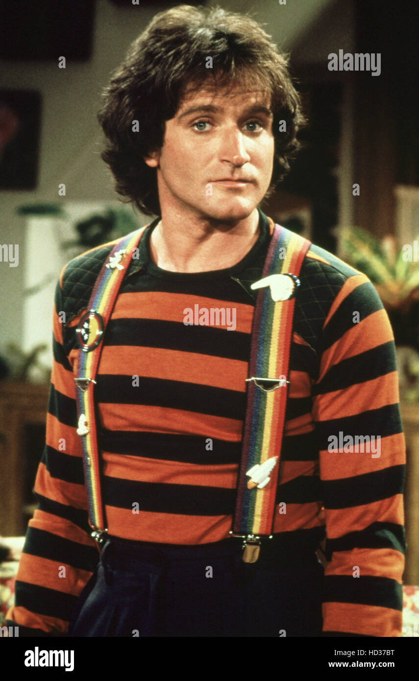 MORK AND MINDY, Robin Williams, 1978-82. © Paramount Televison ...
