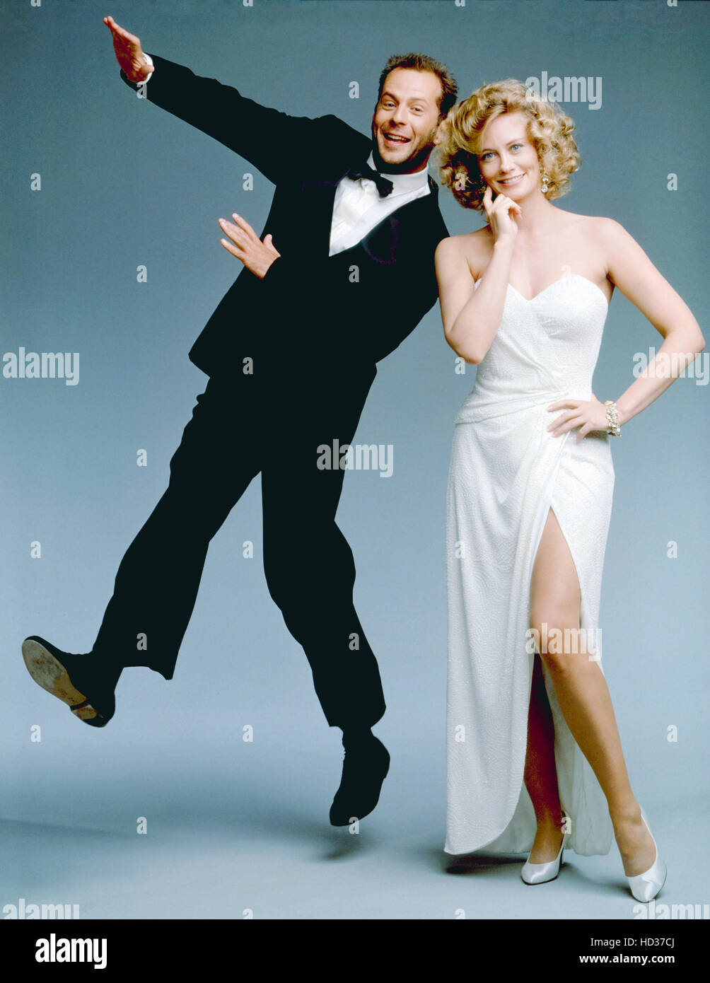 MOONLIGHTING, Bruce Willis, Cybill Shepherd, Season 3, 1986-1987. ©ABC ...