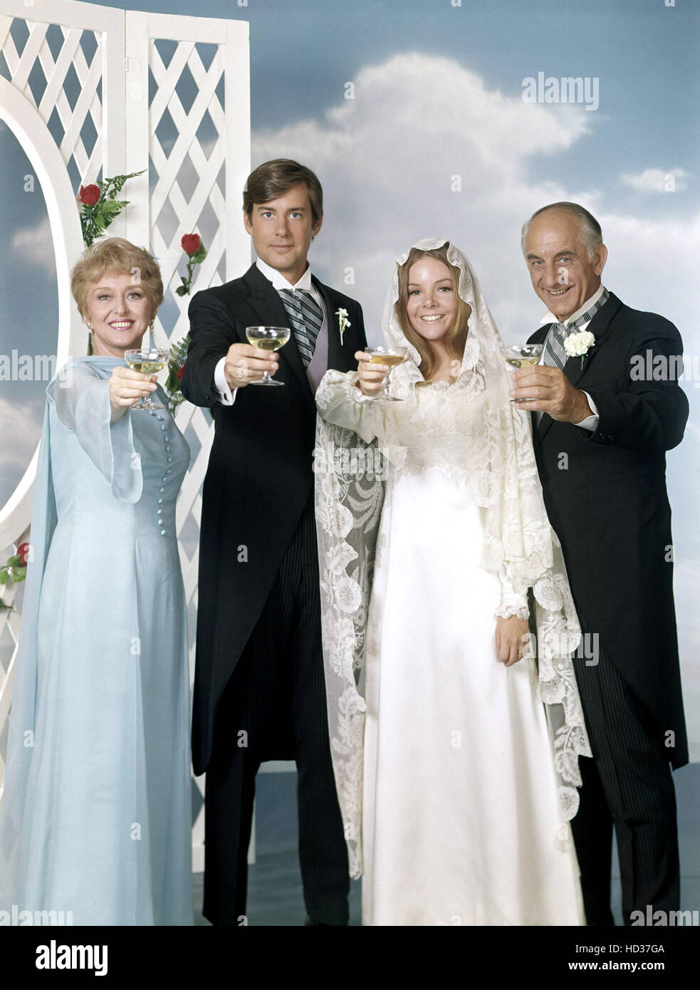 NANCY, from left: Celeste Holm, John Fink, Renne Jarrett, Robert F ...
