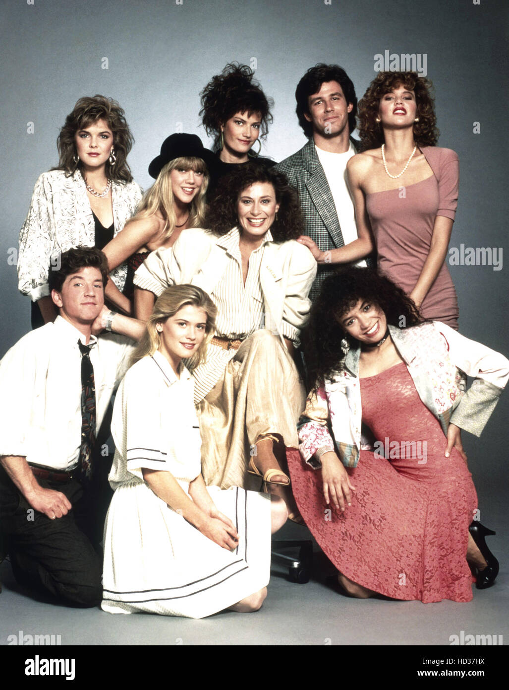 NIGHTINGALES, front from left: Reed Rudy, Kristy Swanson, Mimi Kuzyk ...