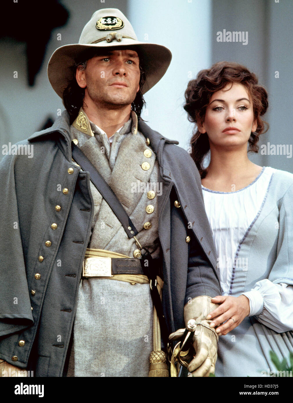 North And South Book Ii Patrick Swayze Lesley Anne Down 1986 Cwarner Bros Television