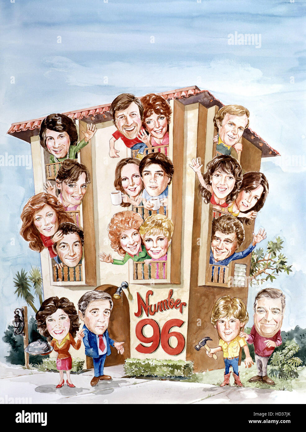 NUMBER 96, (key art), 1980. © NBC / Courtesy: Everett Collection Stock ...