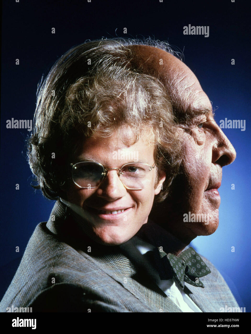 THE PAPER CHASE, inset: James Stephens, outside: John Houseman, 1978-86 ...