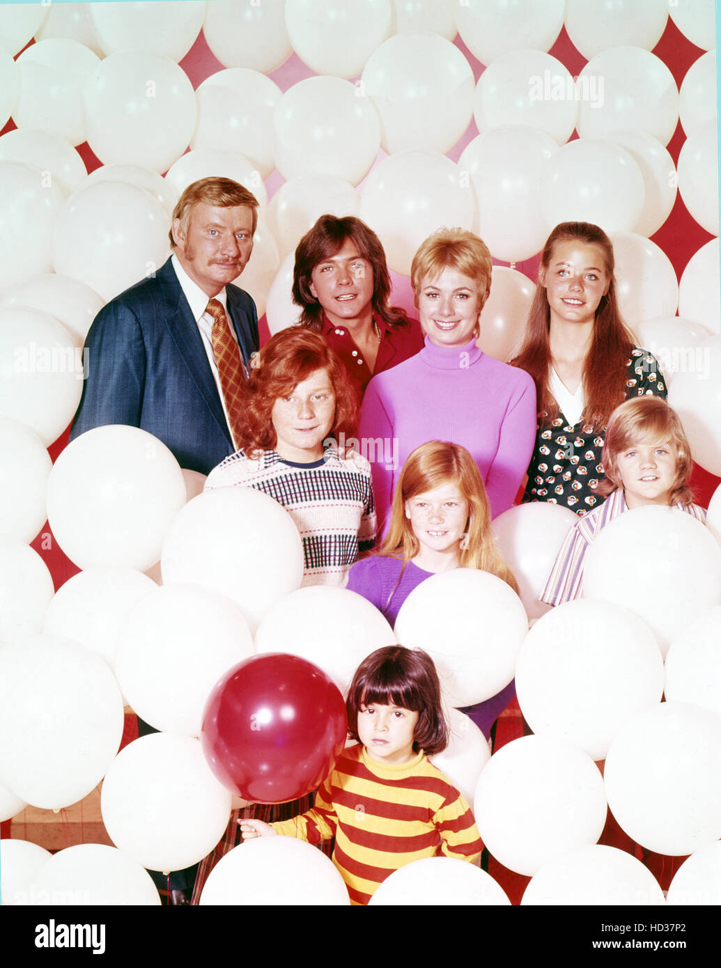 PARTRIDGE FAMILY, Dave Madden, Danny Bonaduce, David Cassidy, Shirley ...