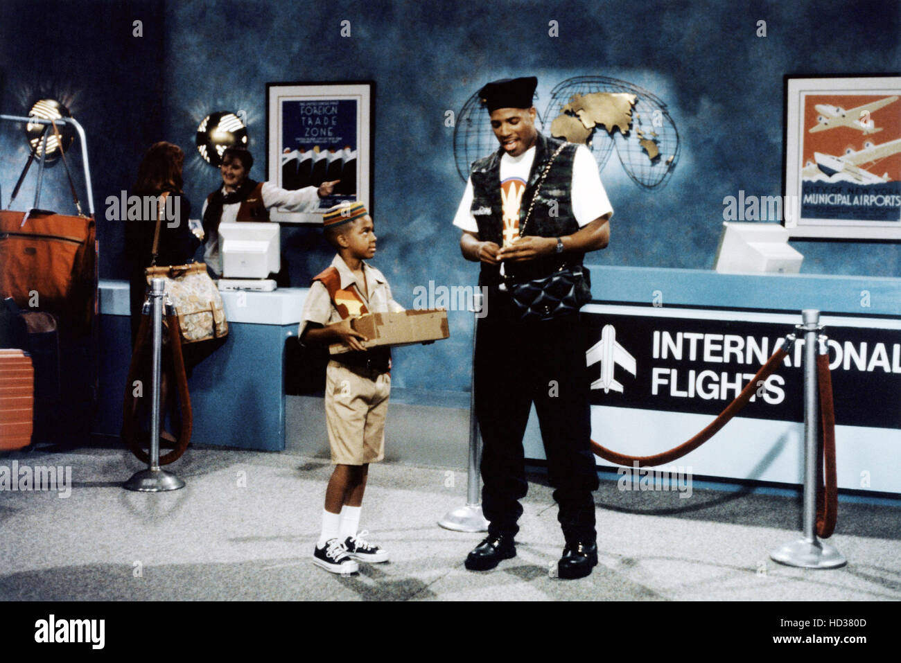 IN LIVING COLOR, Shawn Wayans (right, as Ice Poe), 'Ice Poe at The ...