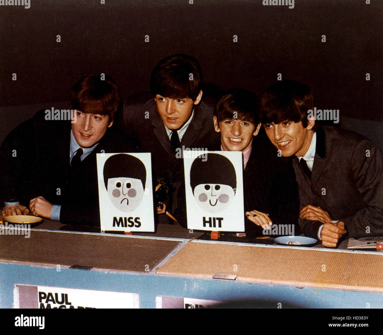 JUKE BOX JURY, The Beatles, John Lennon, Paul McCartney, Ringo Starr ...