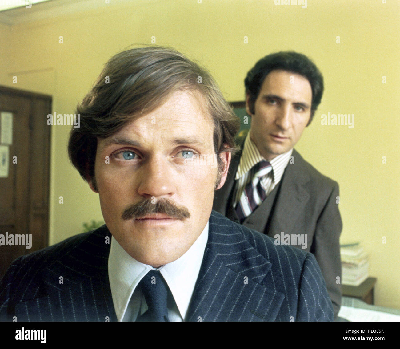 THE LAW, from left: John Beck, Judd Hirsch, 1975 Stock Photo - Alamy