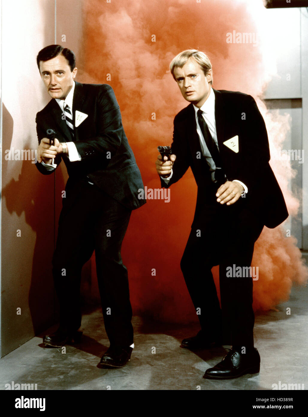 THE MAN FROM U.N.C.L.E., Robert Vaughn, David McCallum, 1964-68 Stock Photo - Alamy