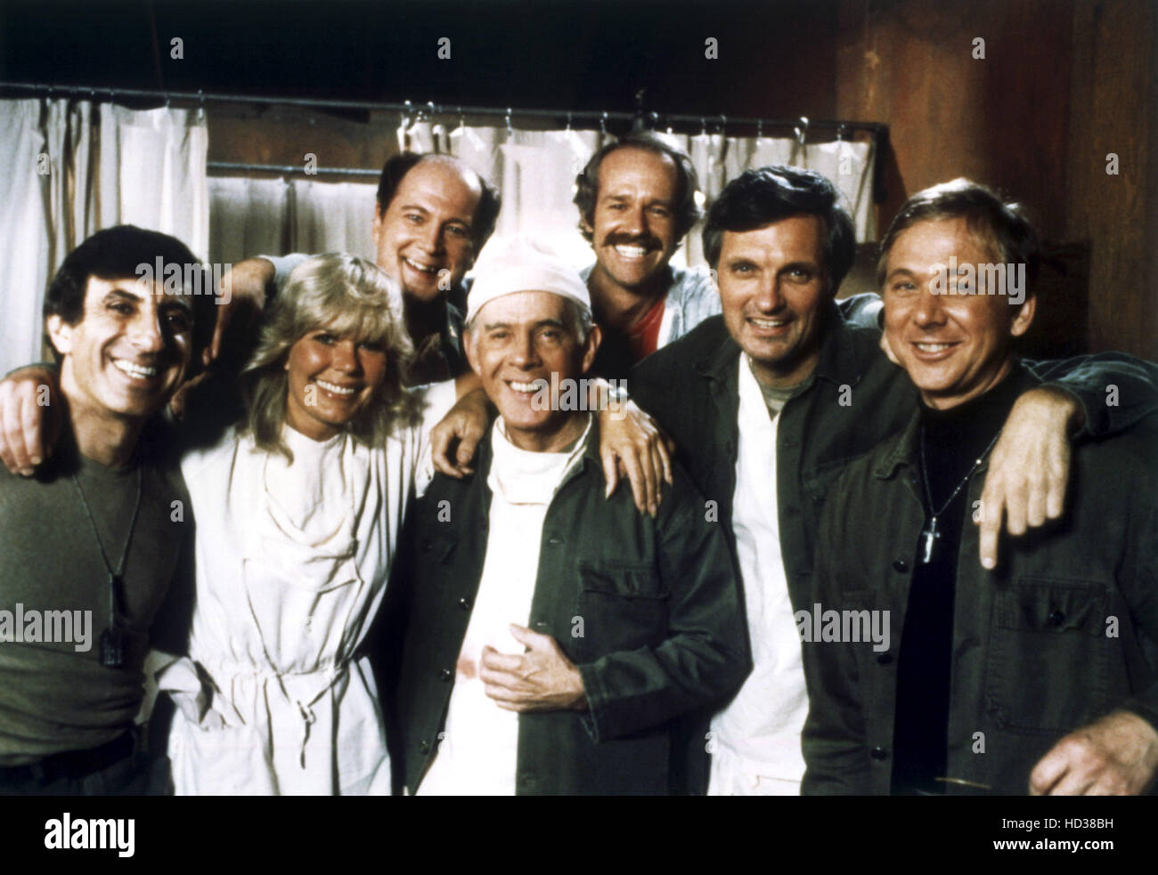 MASH (aka M*A*S*H), top from left: David Ogden Stiers, Mike Farrell ...