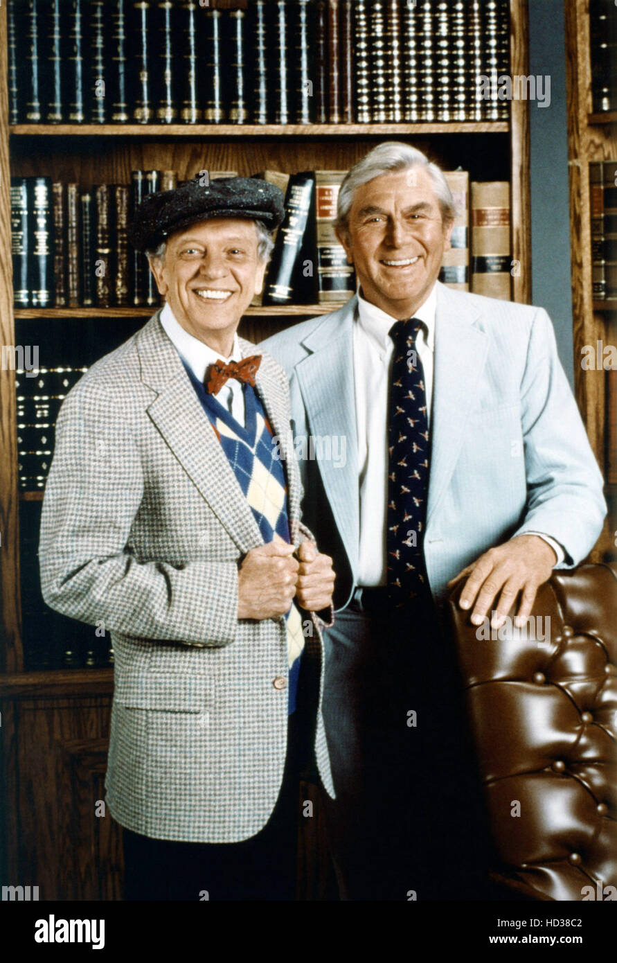 MATLOCK, (from left): Don Knotts, Andy Griffith, 1986-96. © Viacom ...