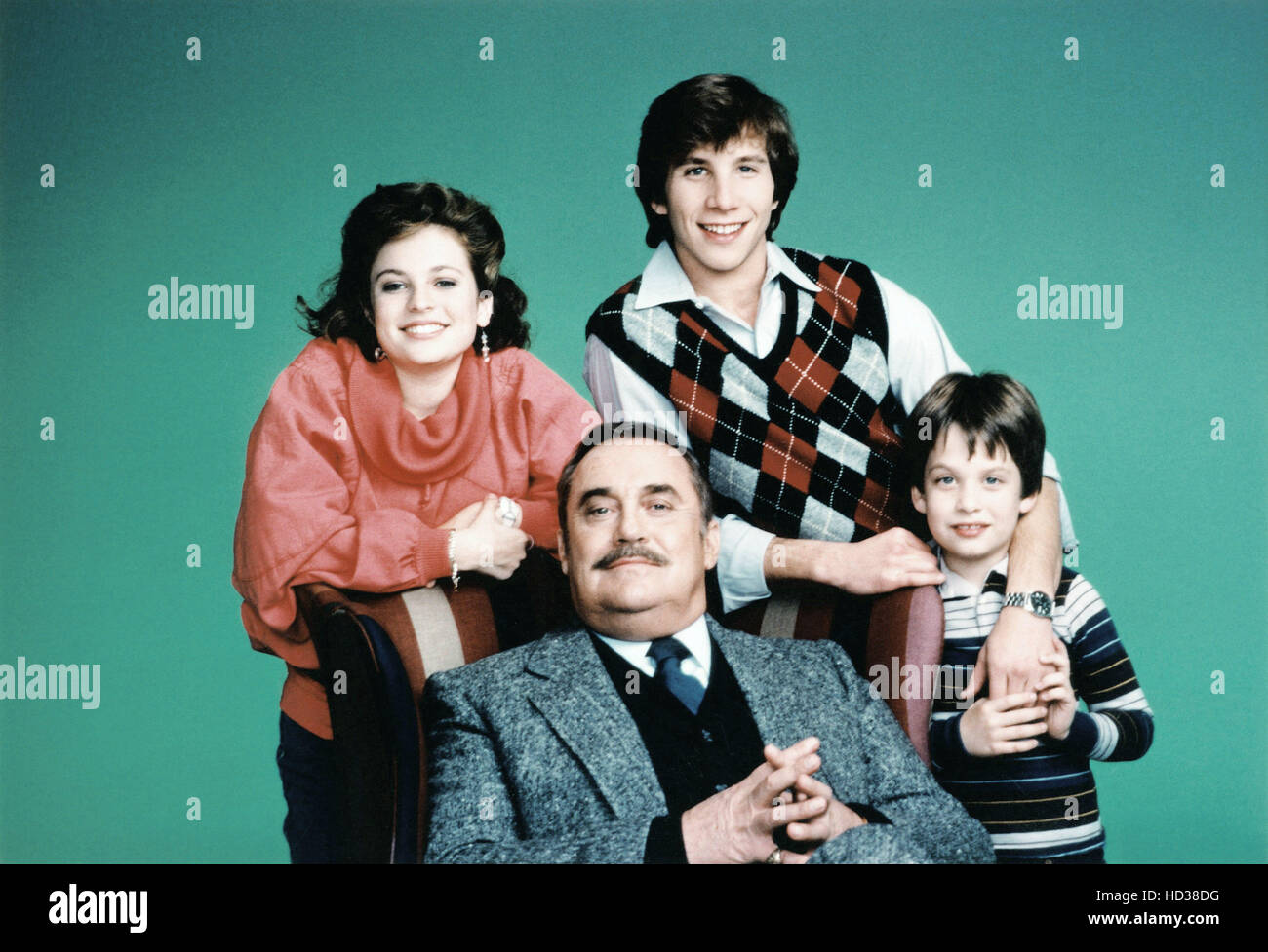 MR. BELVEDERE, (from left): Tracy Wells, Christopher Hewett, Rob Stone ...