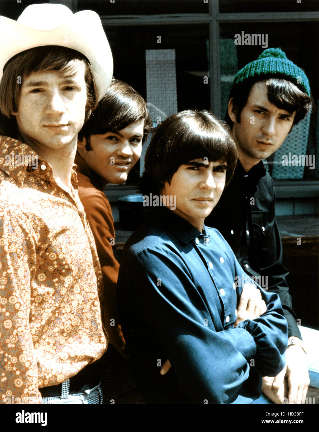 THE MONKEES, Peter Tork, Mickey Dolenz, Davy Jones, Michael Nesmith ...