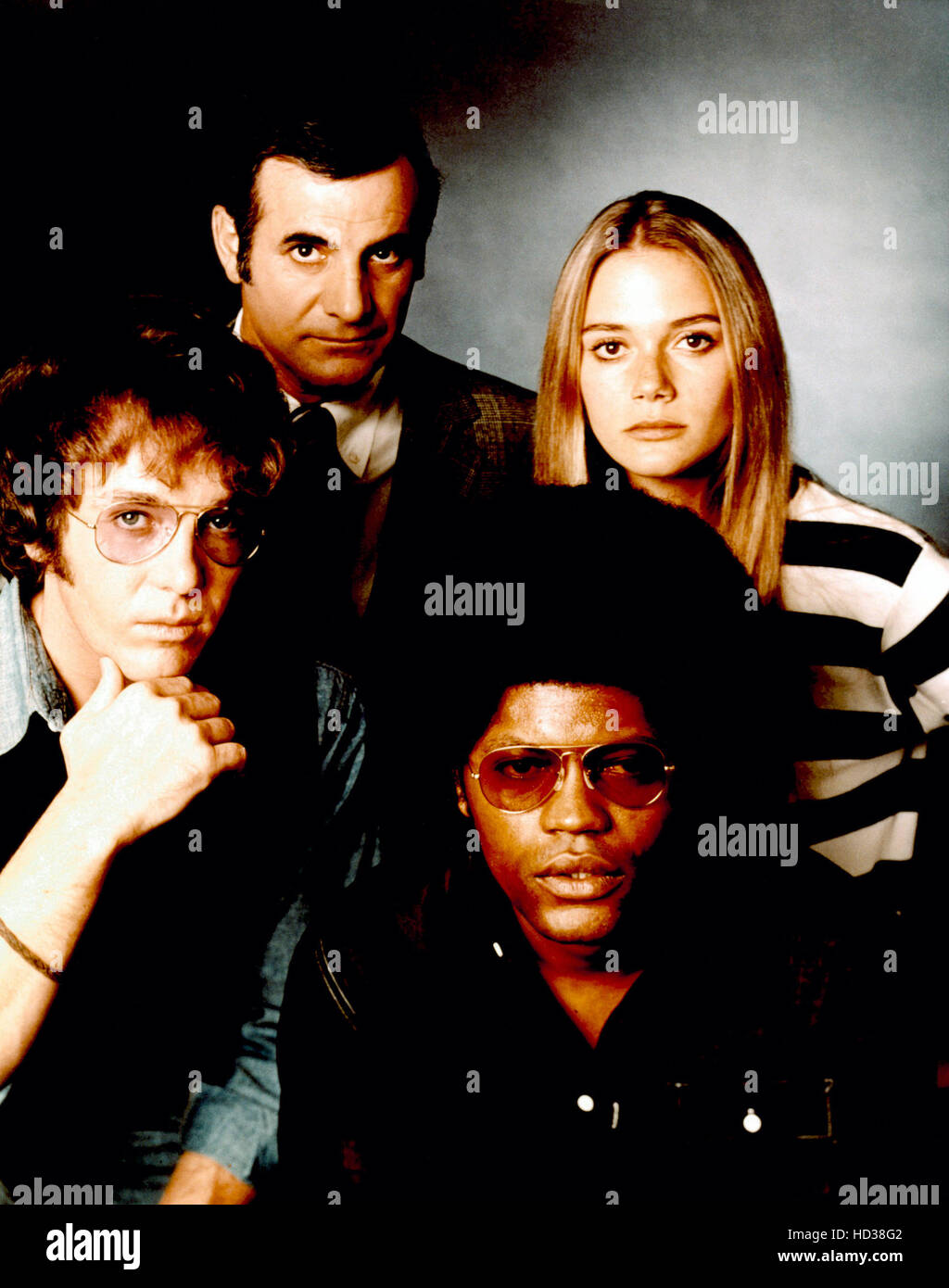 THE MOD SQUAD, Michael Cole, Tige Andrews, Peggy Lipton, Clarence ...