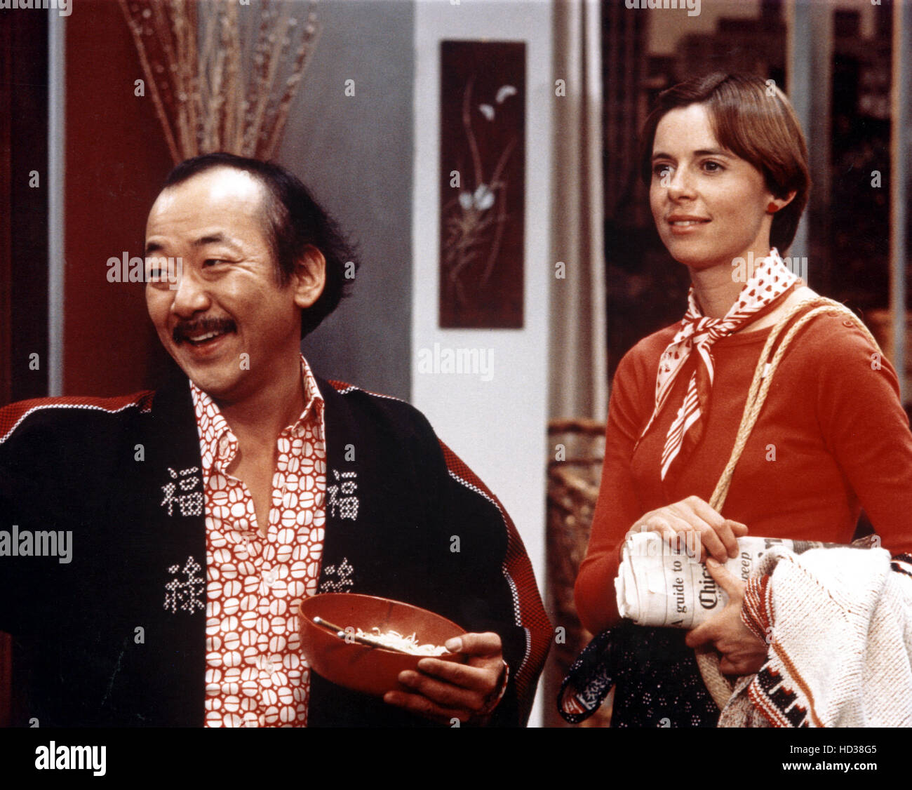 MR. T. AND TINA, Pat Morita, Susan Blanchard, 1976 Stock Photo - Alamy
