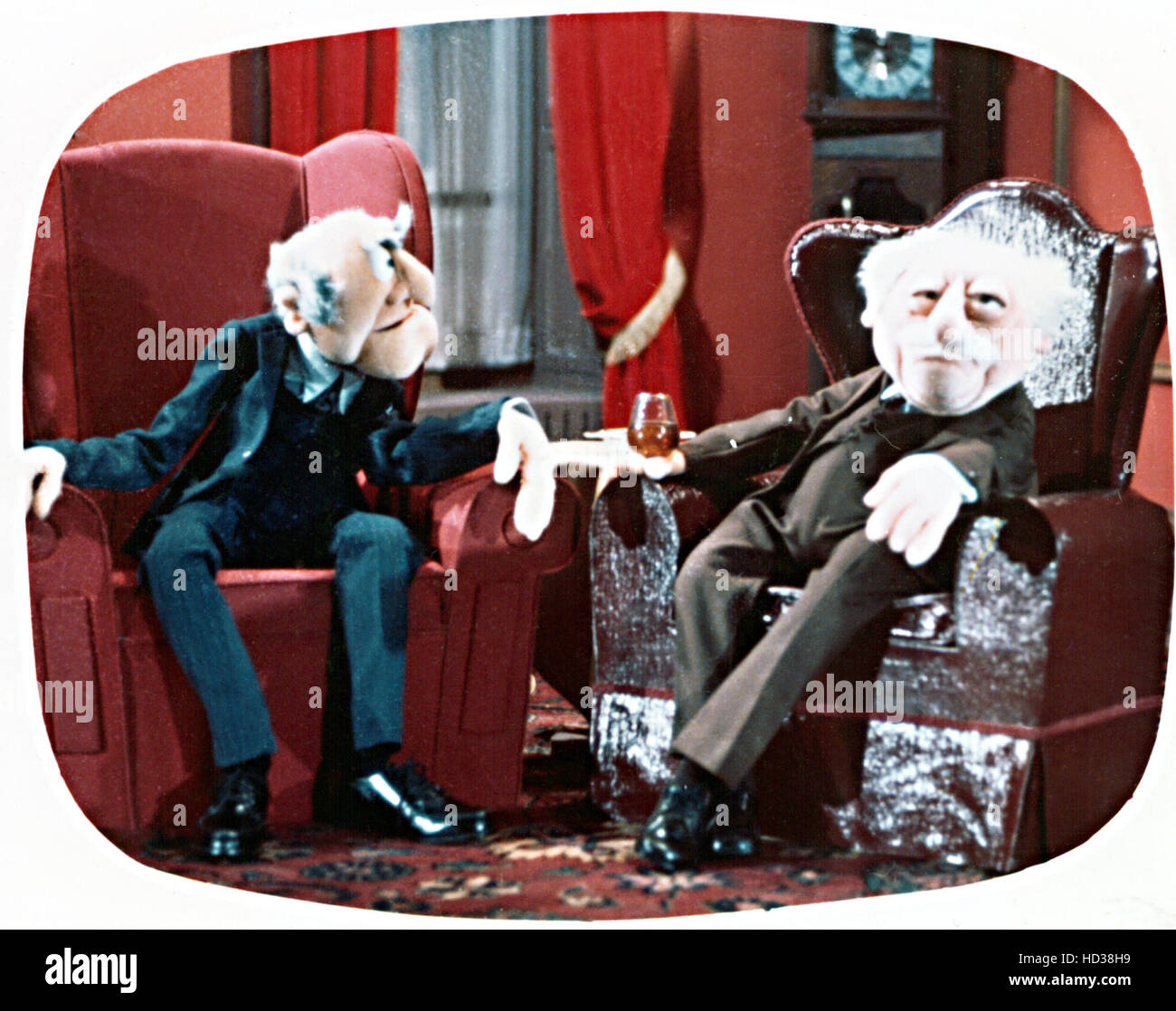 MUPPET SHOW, THE, Statler and Waldorf, heckle the other performers ...