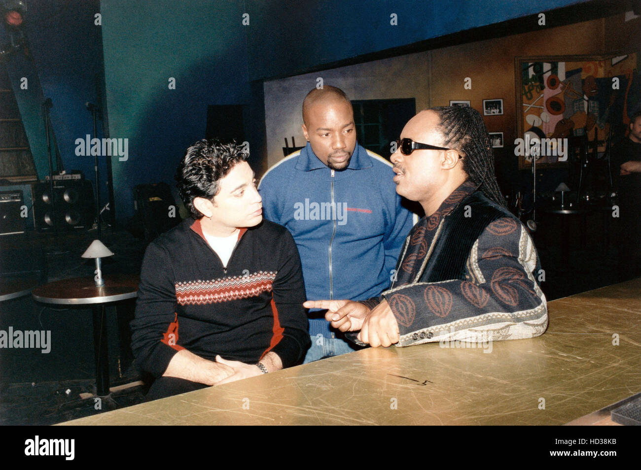 New York Undercover From Left Micheal Delorenzo Malik Yoba Stevie Wonder Is It A Crime