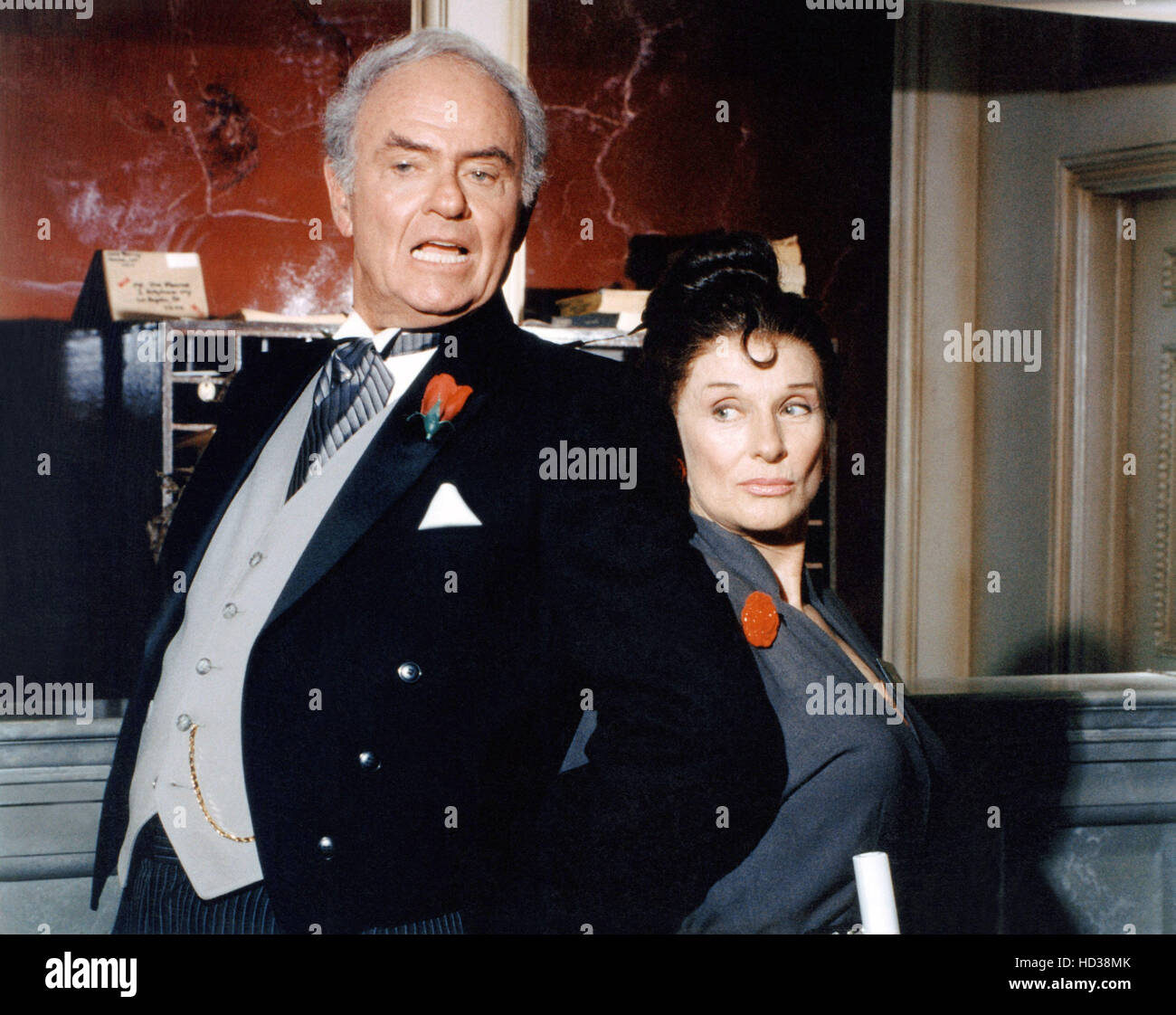 THE NUTT HOUSE, (from left): Harvey Korman, Cloris Leachman, 1989 ...