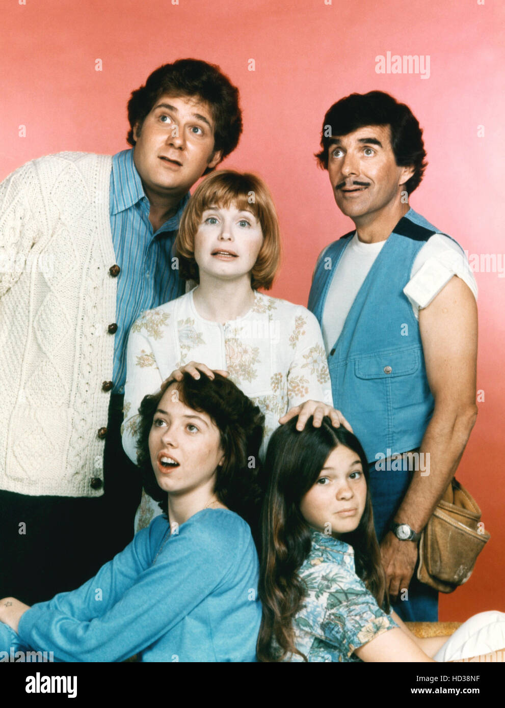 ONE DAY AT A TIME, (clockwise from from top left): Richard Masur ...
