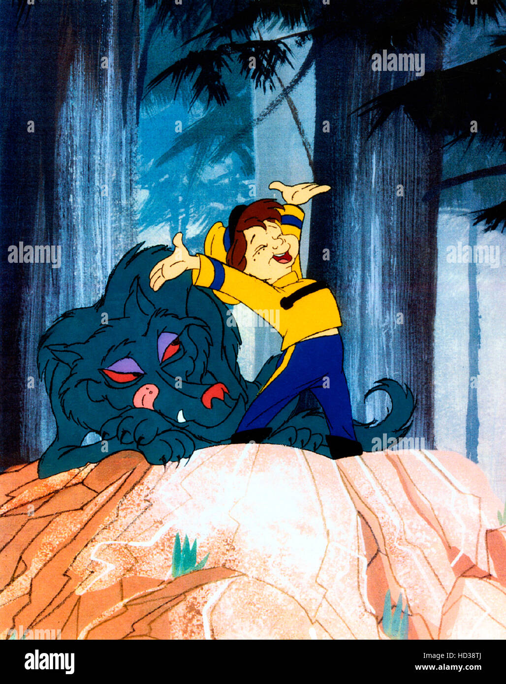 PETER AND THE WOLF, (from left): the wolf, Peter, 1995. © ABC Capital ...