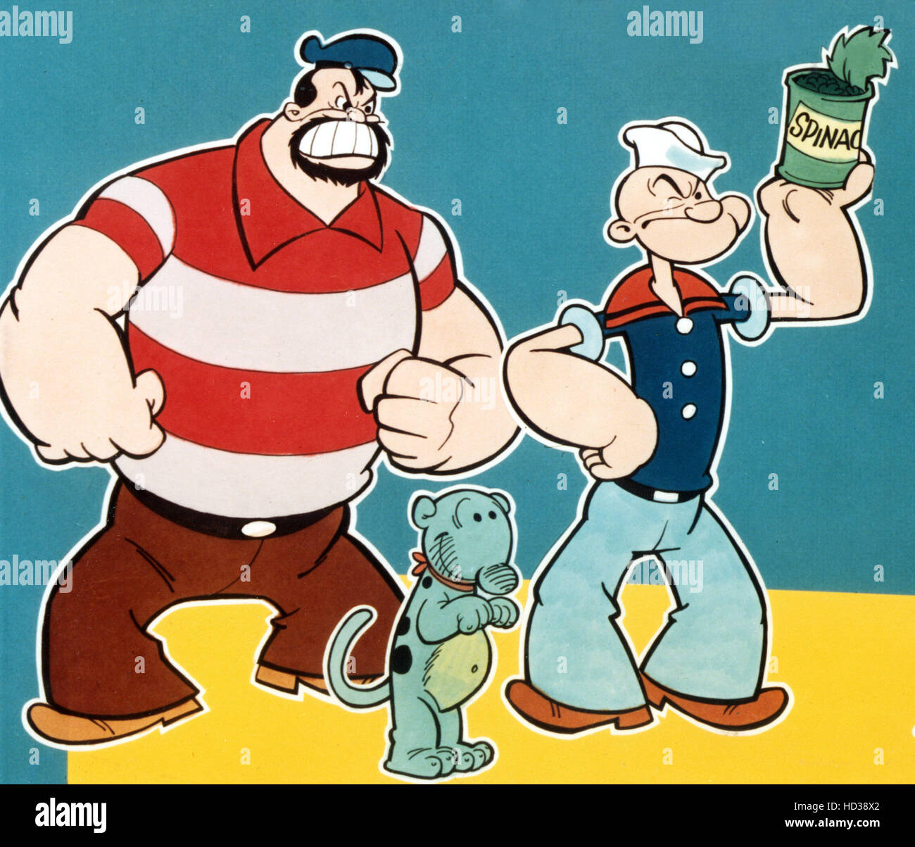 ALL-NEW POPEYE HOUR, Bluto, Jeep, Popeye, 1978-83 Stock Photo - Alamy