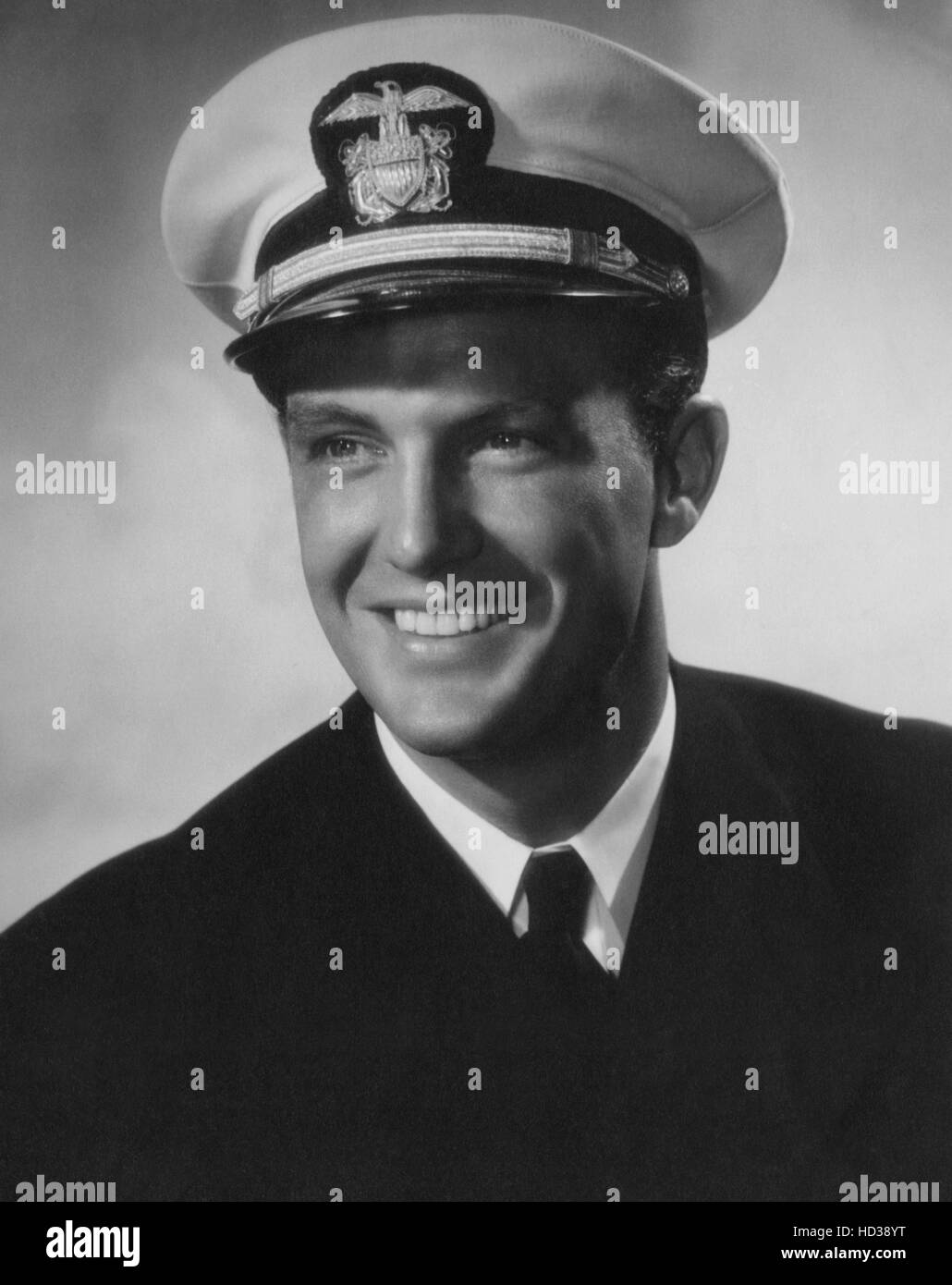Navy Ensign Robert Stack, 1944 Stock Photo - Alamy