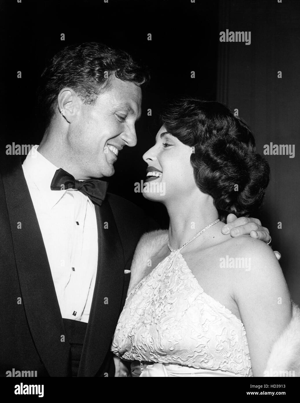 ROBERT STACK, with wife Rosemarie Bowe Stock Photo - Alamy