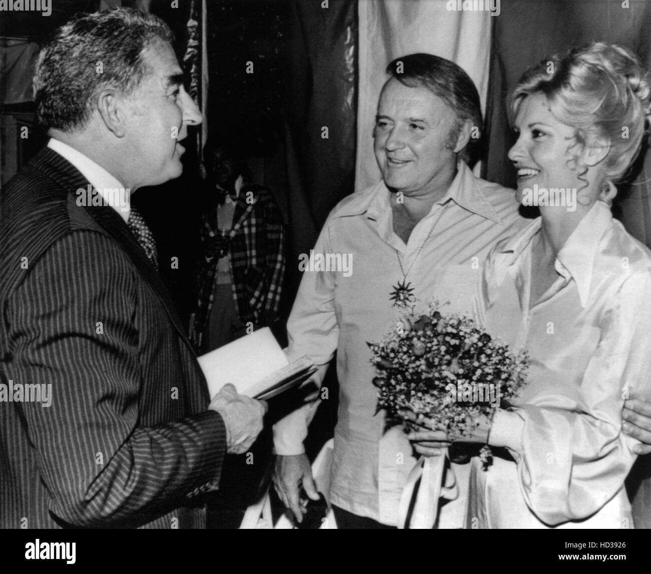 From left: Justice of the Peace John Merrick after marrying Rod Steiger ...