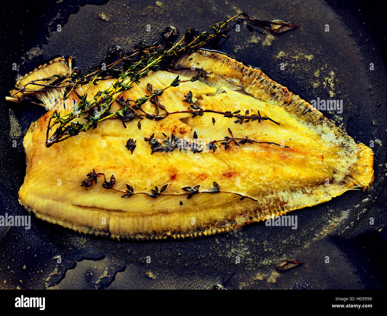 Fried sole hi-res stock photography and images - Alamy