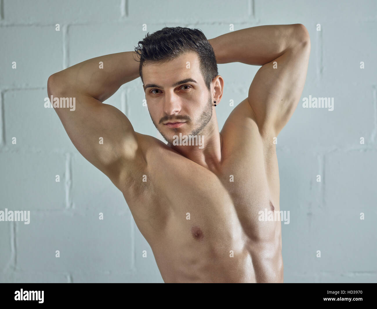 male model portrait Stock Photo - Alamy