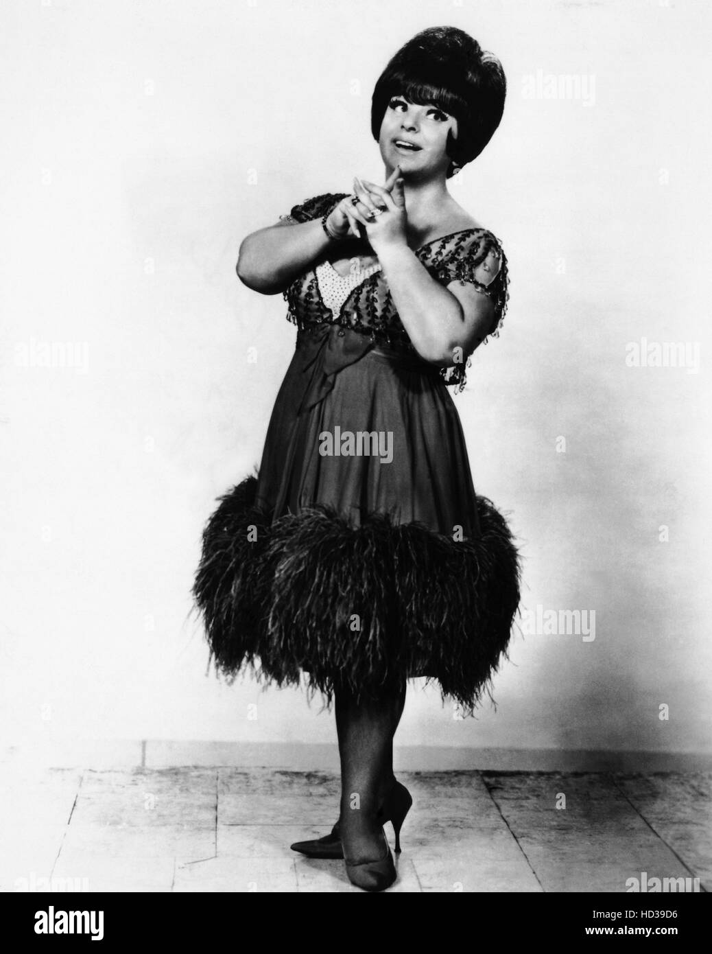 Stand-up comic Totie Fields, 1967 Stock Photo - Alamy