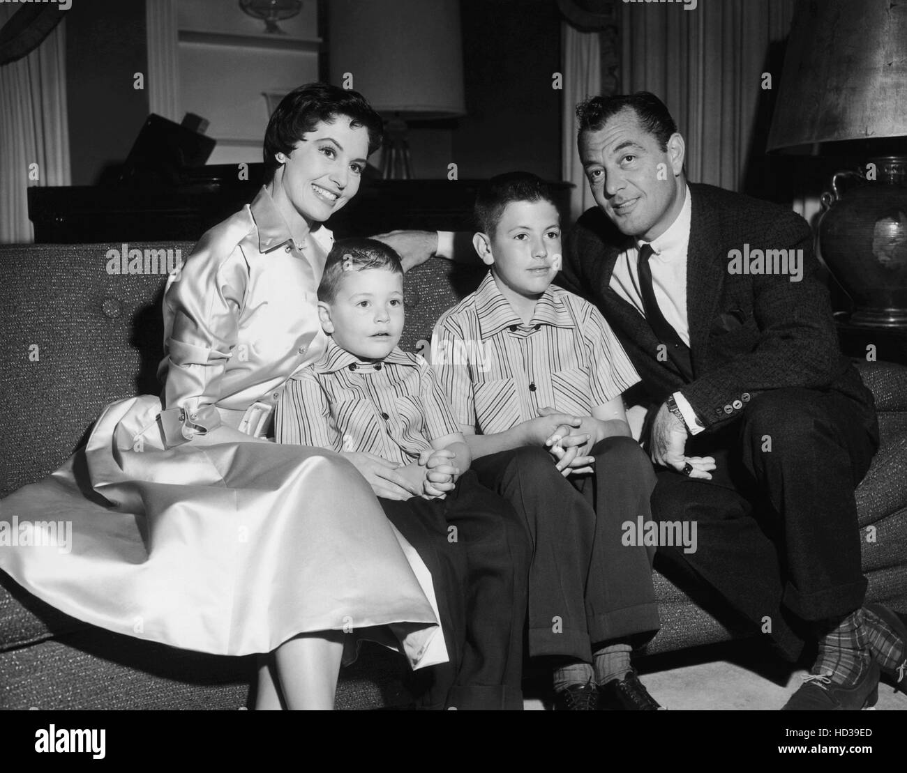 Cyd Charisse, Tony Martin, with their sons, Tony (left) and Nicholas ...