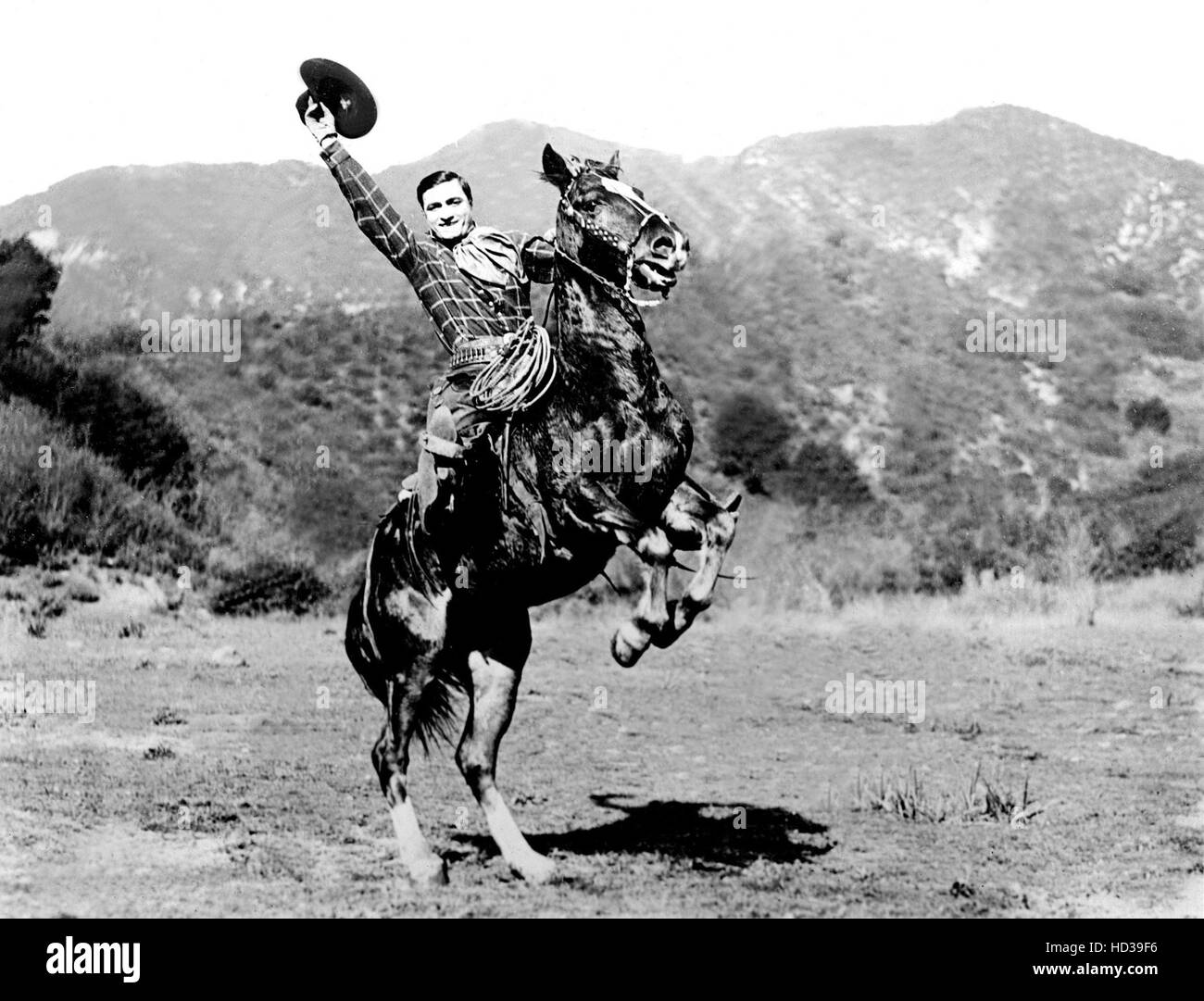 Tom Mix and Tony the Wonder Horse, 1927 Stock Photo - Alamy