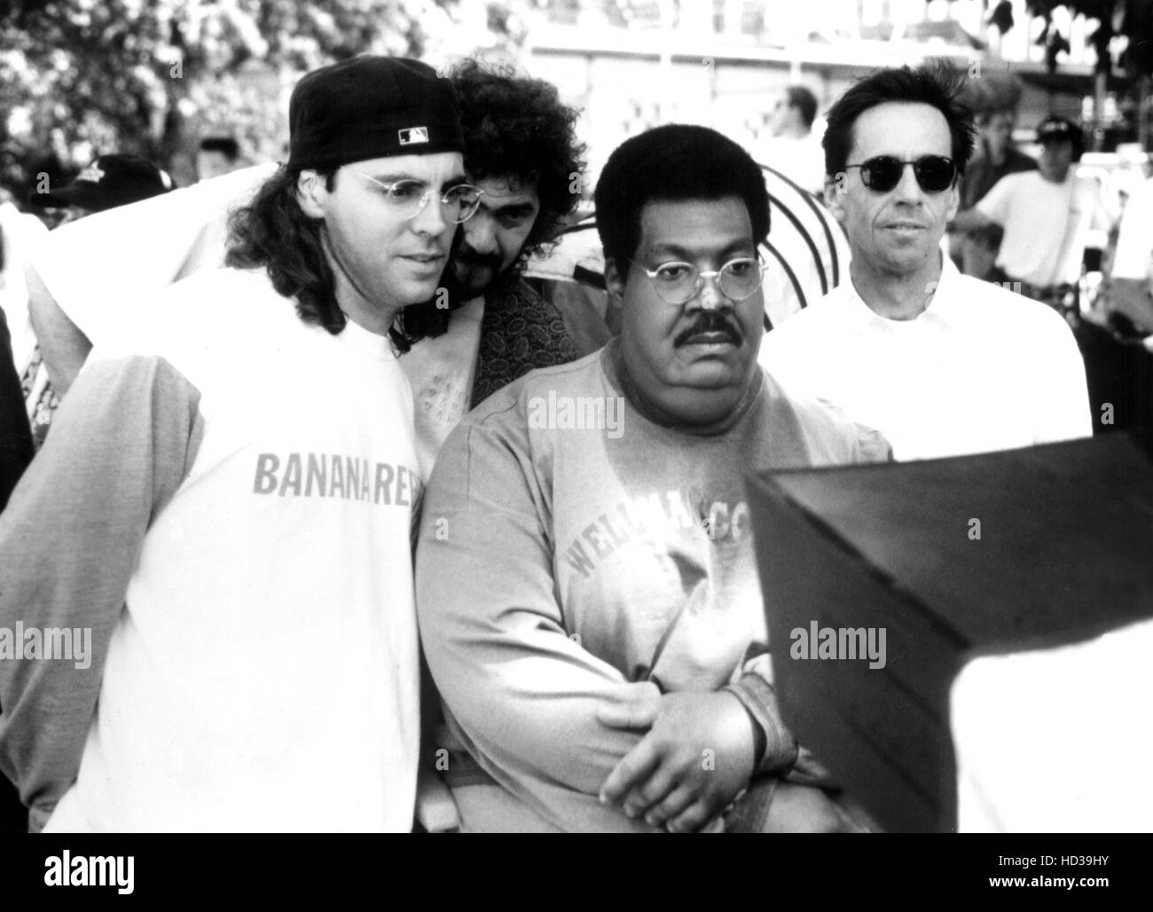 Director Tom Shadyac, cinematographer Julio Macat, Eddie Murphy ...