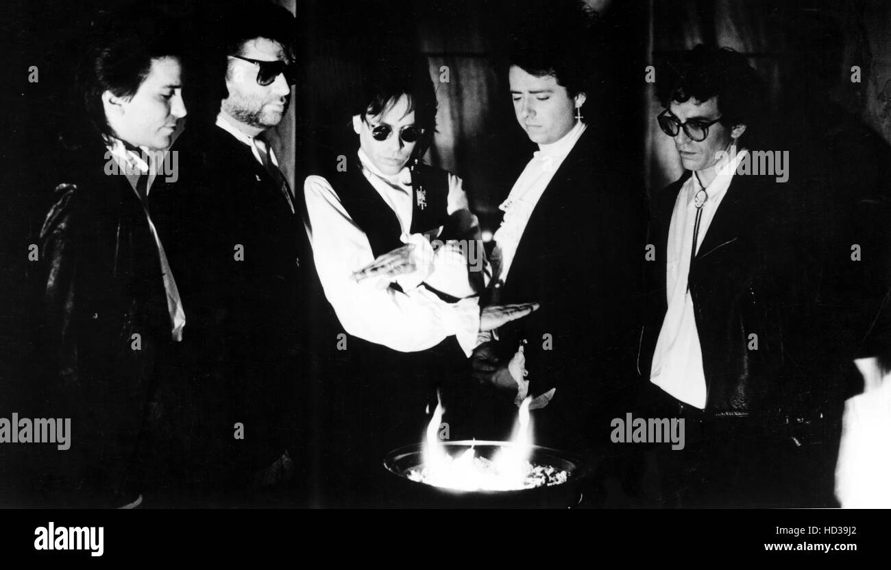 Toto, Michael Porcaro, David Paich, Jeff Porcaro, Steve Lukather, Steve Porcaro, filming the ...