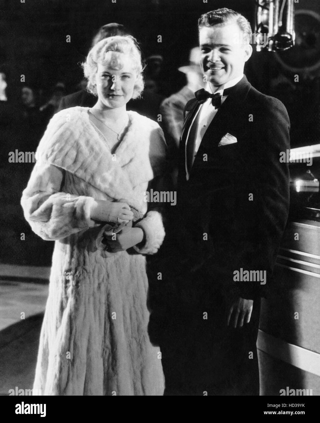 From left, Una Merkel, with her husband, Ronald Burla, 1932 Stock Photo ...