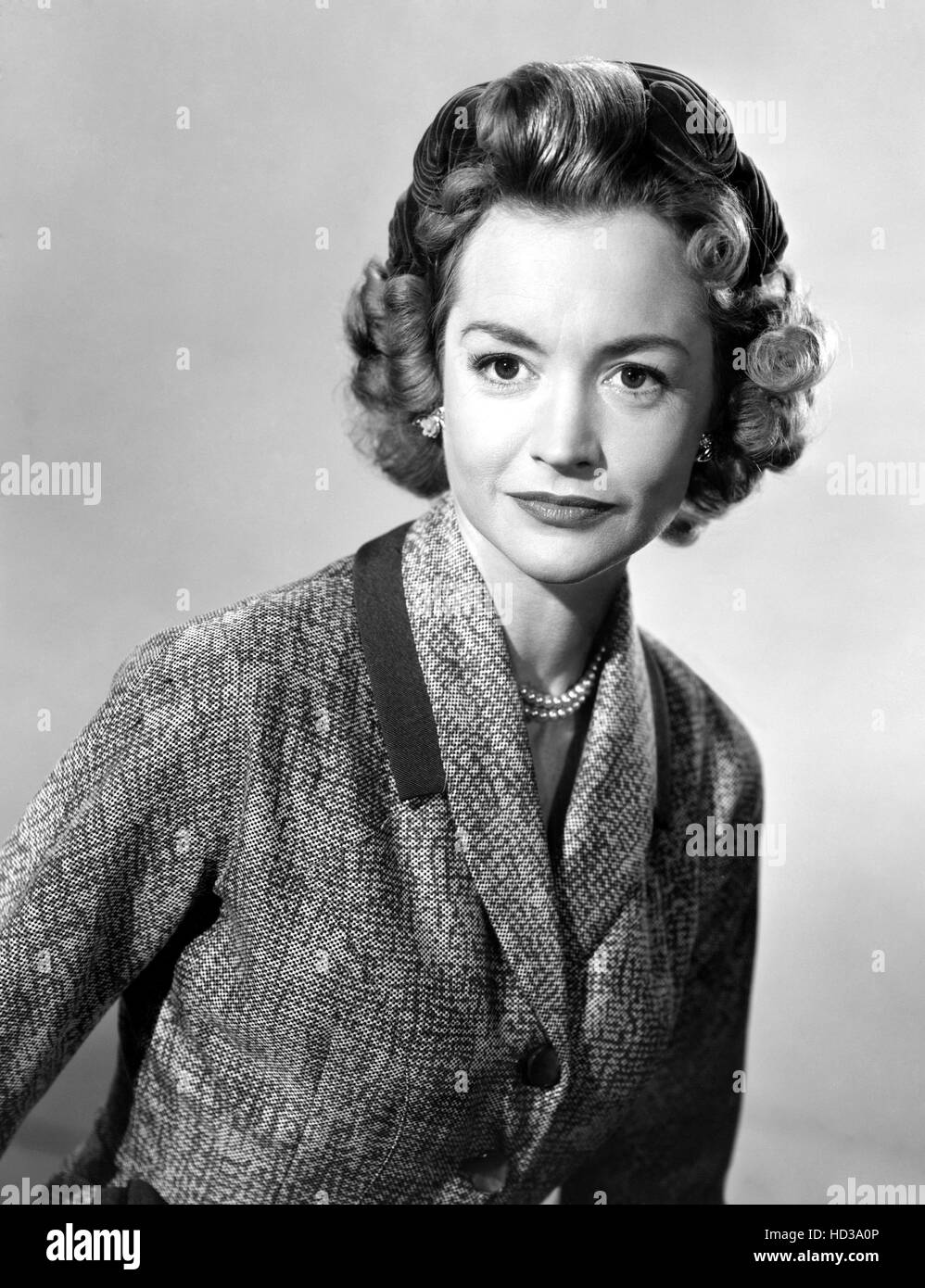 Ursula Howells, portrait from THE LONG ARM, 1956 Stock Photo - Alamy