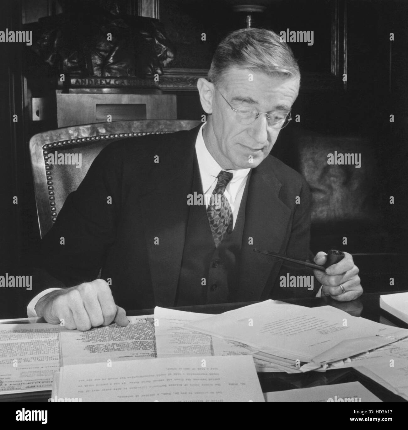 Vannevar Bush, 1890-1974 Stock Photo - Alamy