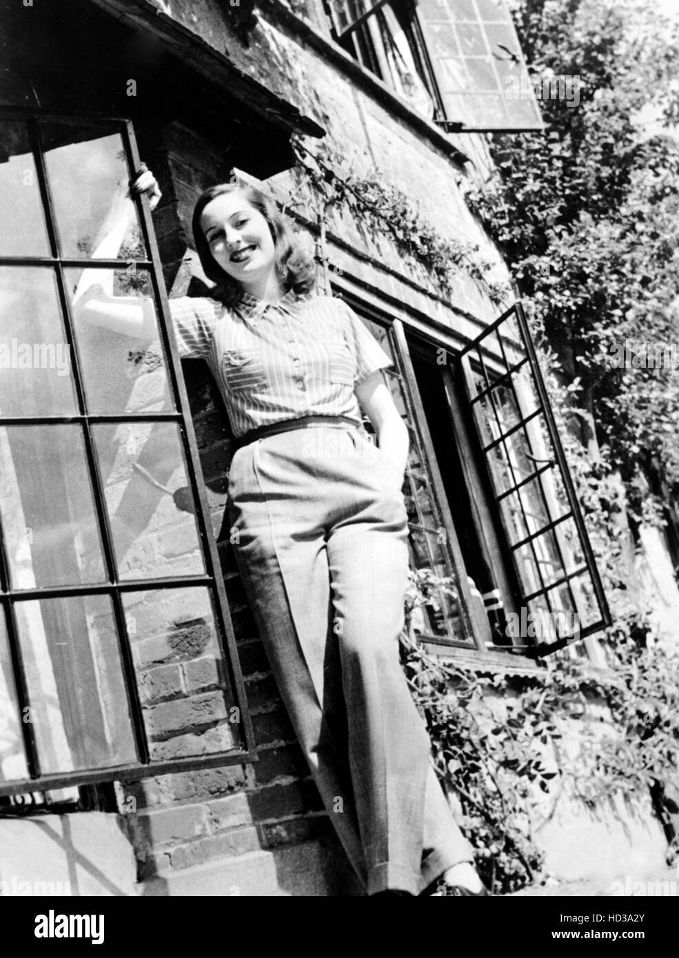 Valerie Hobson, Universal, 1935 Stock Photo - Alamy