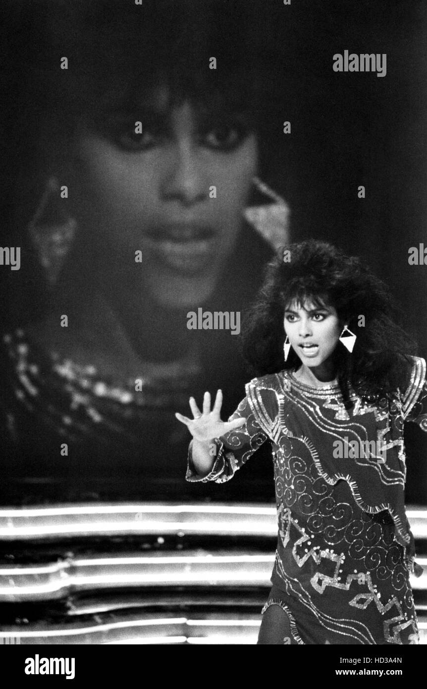 Vanity, LAST DRAGON, singing, 1985 Stock Photo - Alamy