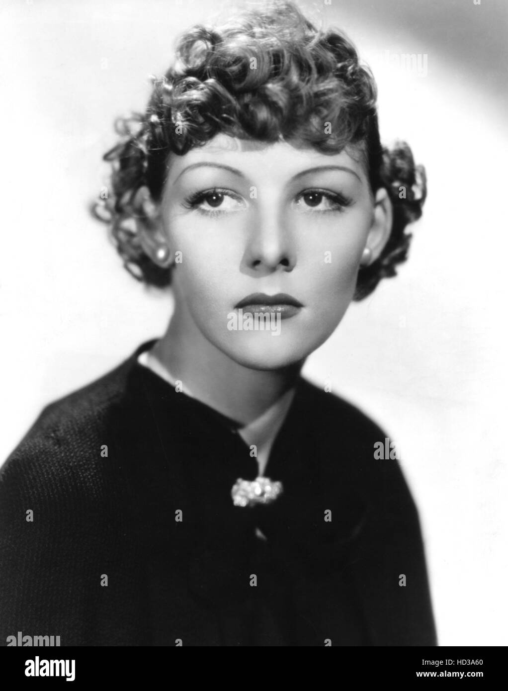 Veda Ann Borg, portrait ca. 1936 Stock Photo - Alamy