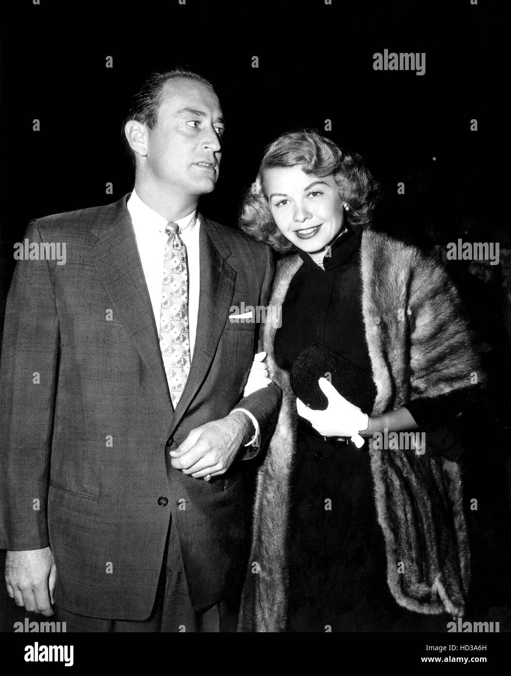 From left: Victor Rothschild with wife, Vera- Ellen, at press screening ...