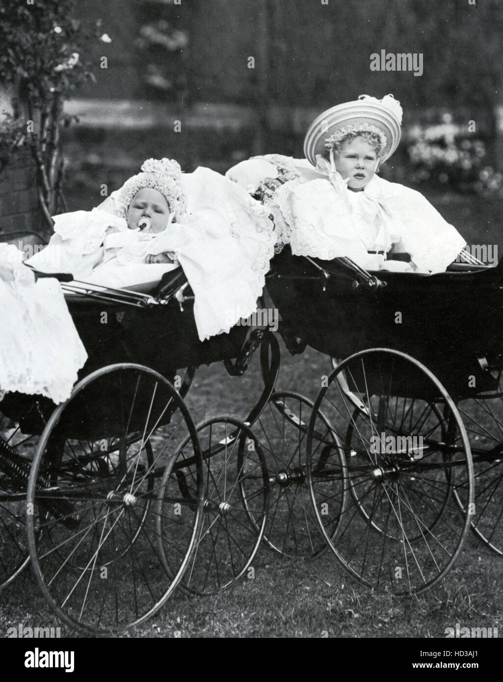 EDWARD VIII (1894-1972) at right as a baby with the infant future ...