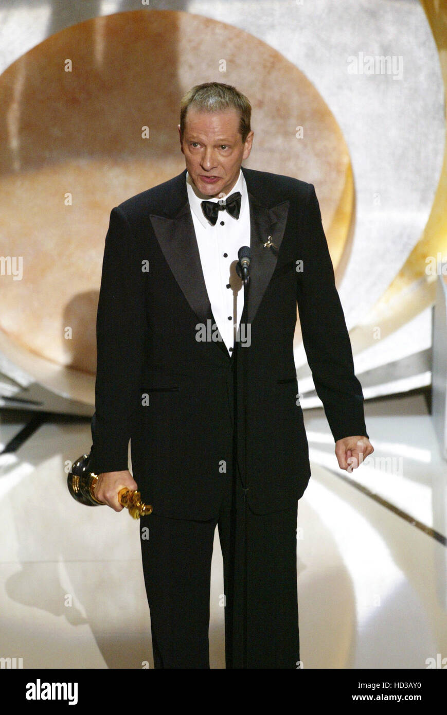 Chris Cooper with his award for Best Supporting Actor at the 75th ...