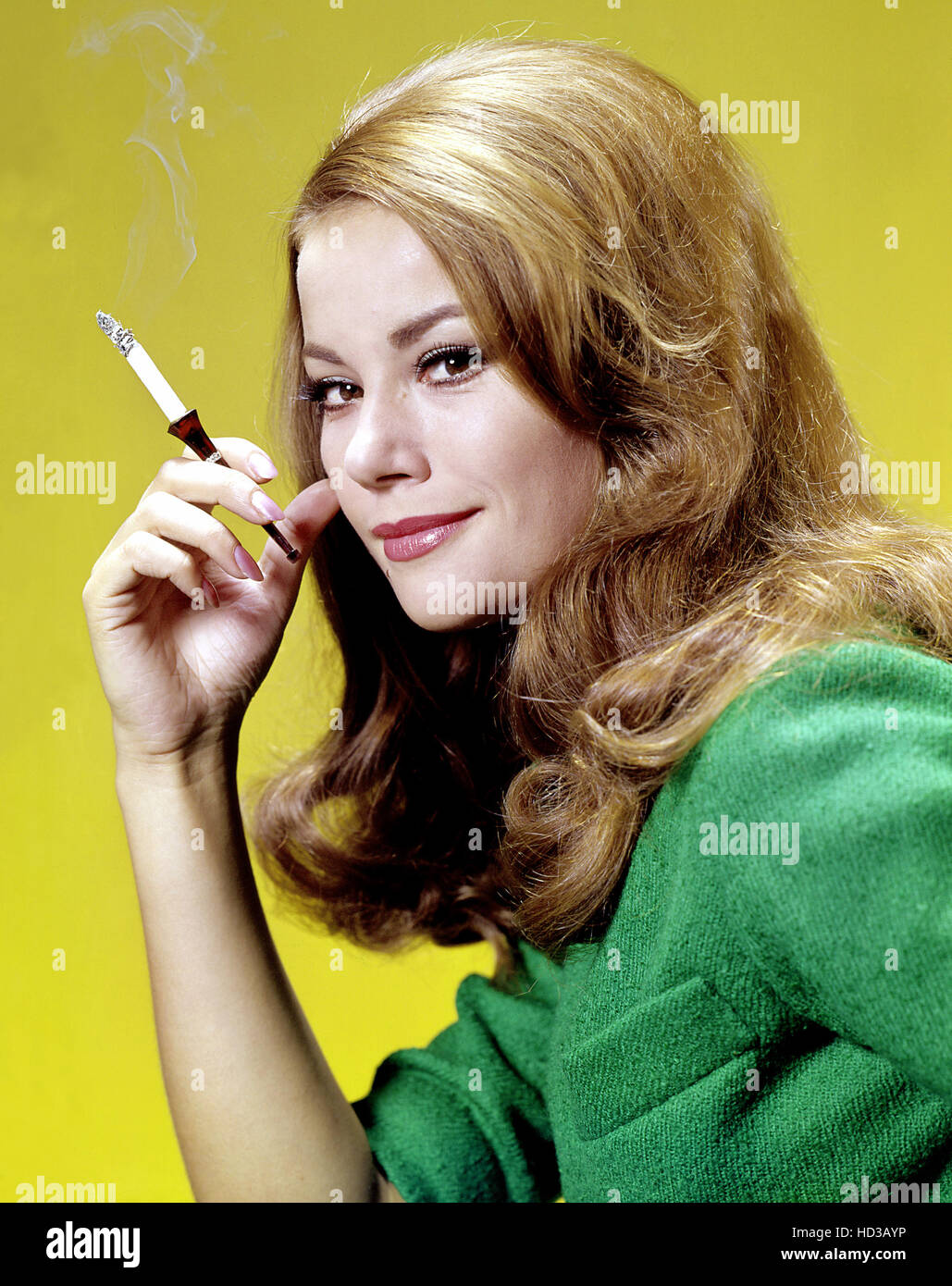 Claudine Auger, 1965 Stock Photo - Alamy